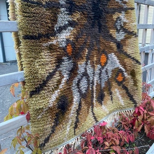 Swedish Rya Rug Northern Lights, Design Ingrid Jagartz, Marks Rya ...