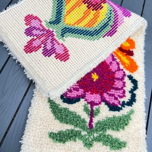 Unique Colorful Wall Rug With a Vintage 70s Vibe - Etsy