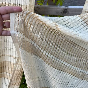 Vintage Sheer Curtains in Net Fabric, Retro Bedrooms Curtains. - Etsy