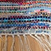 1970s Scandinavian Rag Rug Runner, Multicolor Traditional Swedish Folk ...