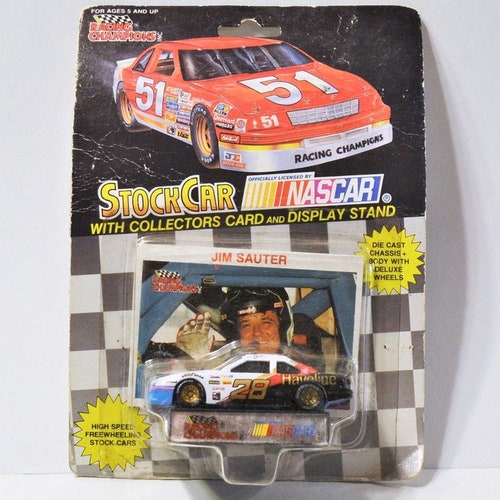 Jim Sauter 89 Car NASCAR Stock Car Racing Champions Diecast - Etsy