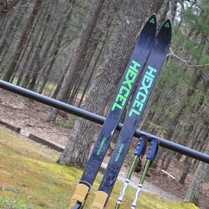 Vintage Hexcel Competition Honey Comb Snow Skis Black Green - Etsy
