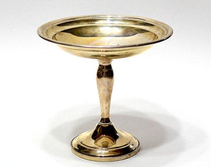 Vintage GORHAM Sterling Silver Compote Weighted Pedestal Bowl Candy ...