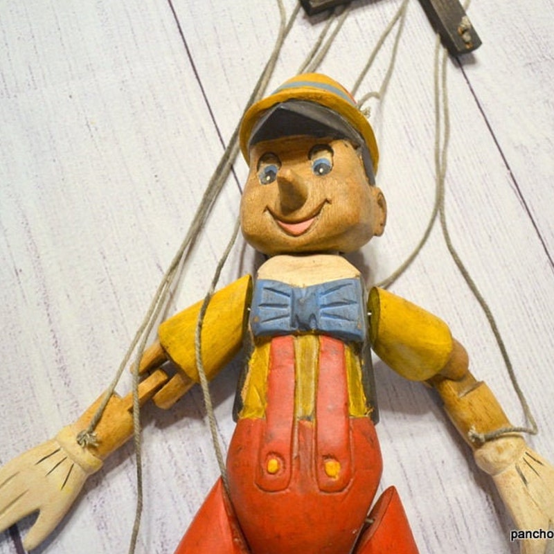 Carved Puppet - Etsy