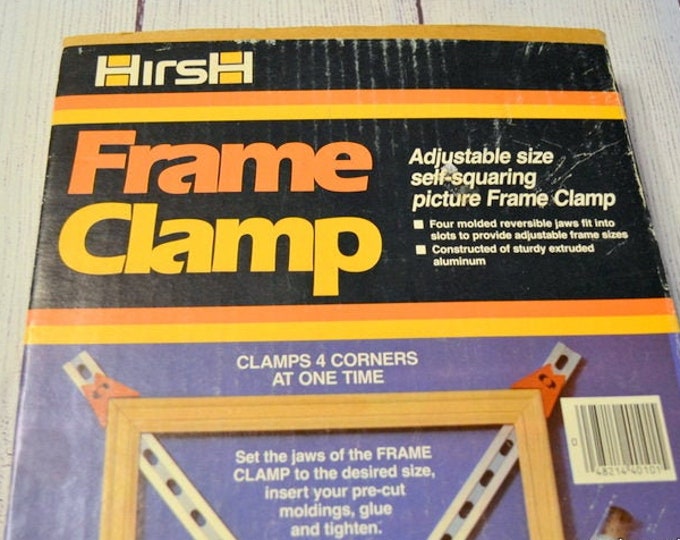 Hirsh Frame Clamp Adjustable Picture Framing Craft Projects Woodworking ...