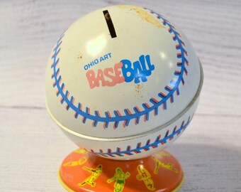 Baseball Coin Bank - Etsy