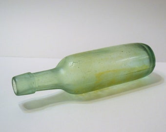 1800s Round Bottom Bottle Collection, Set of 3 Antique Soda Bottles - Etsy