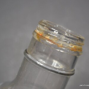 Vintage Clear Glass Rolling Pin 14 Inch Missing Screw Cap Kitchen ...