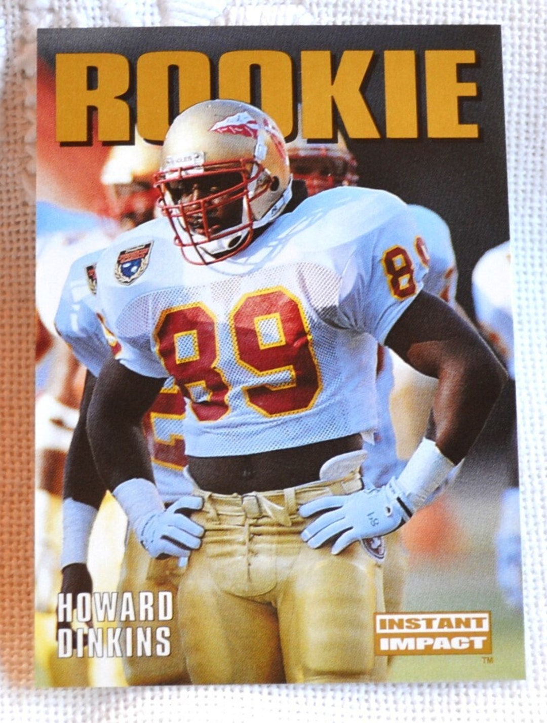 Howard Dinkins 344 Skybox Football Card Atlanta Falcons 1992 NFL Rookie ...