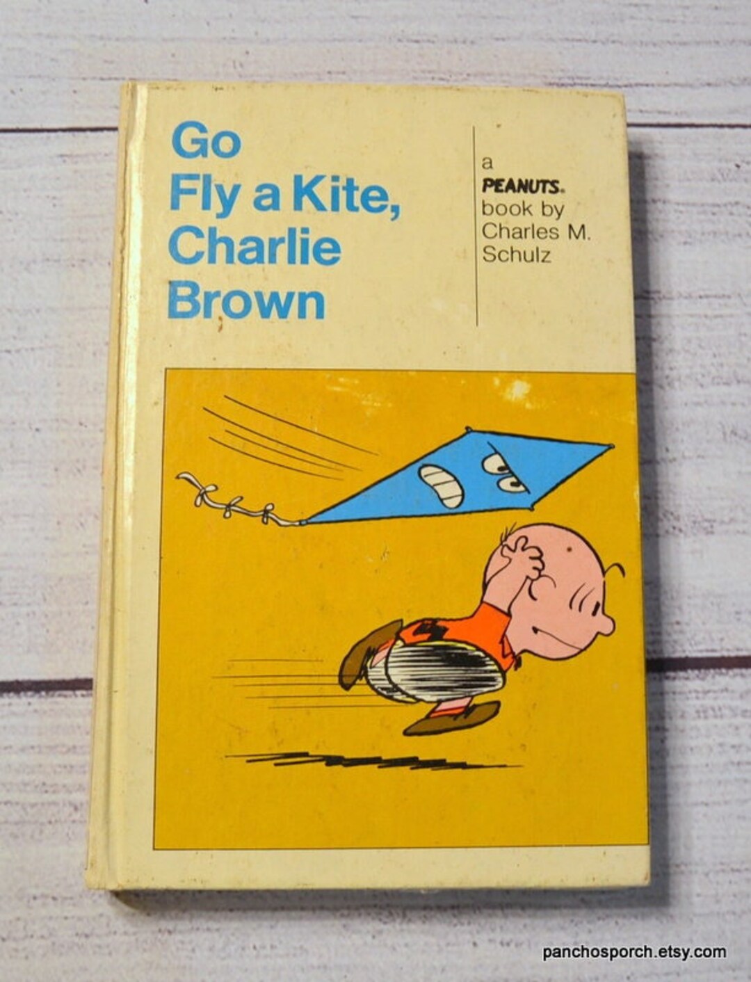 Go Fly a Kite Charlie Brown Snoopy Book Double Sided Book Charles ...