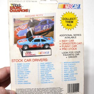 Vintage TODD BODINE No 34 Diecast Car 1/64 Scale 1991 Quick Stop Racing ...