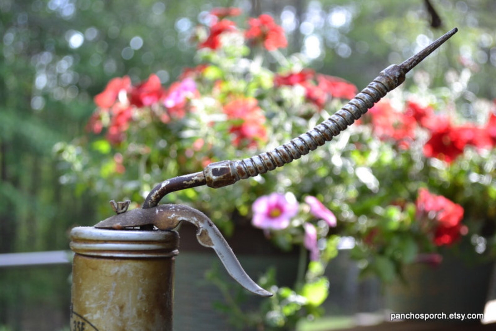Vintage Eagle Oil Pump Can No 35F Handi Grip Pump Oiler Man | Etsy