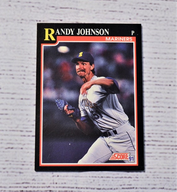 Randy Johnson Mariners Baseball Card