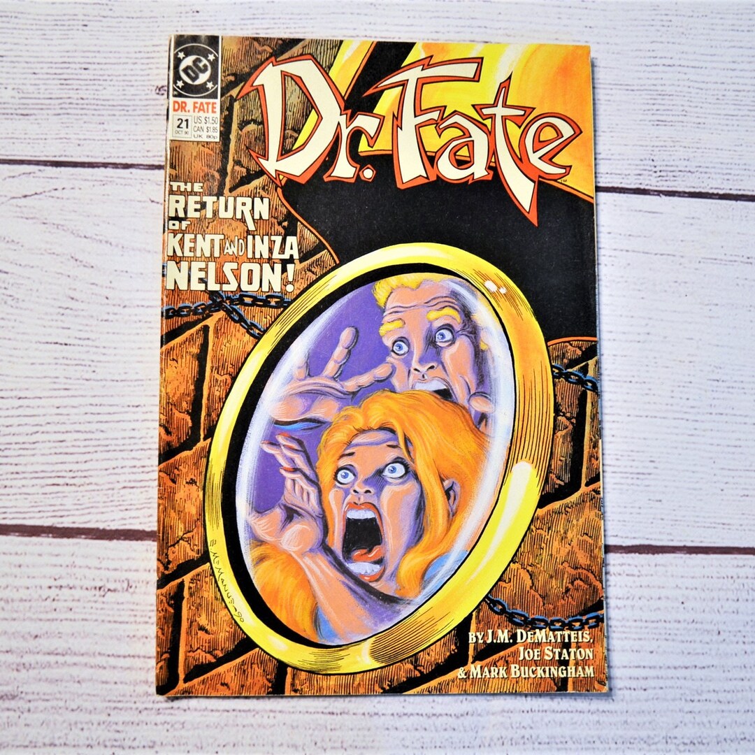 Vintage Dr Fate Comic Book 1990 Number 21 DC Comics Collectible Comic ...