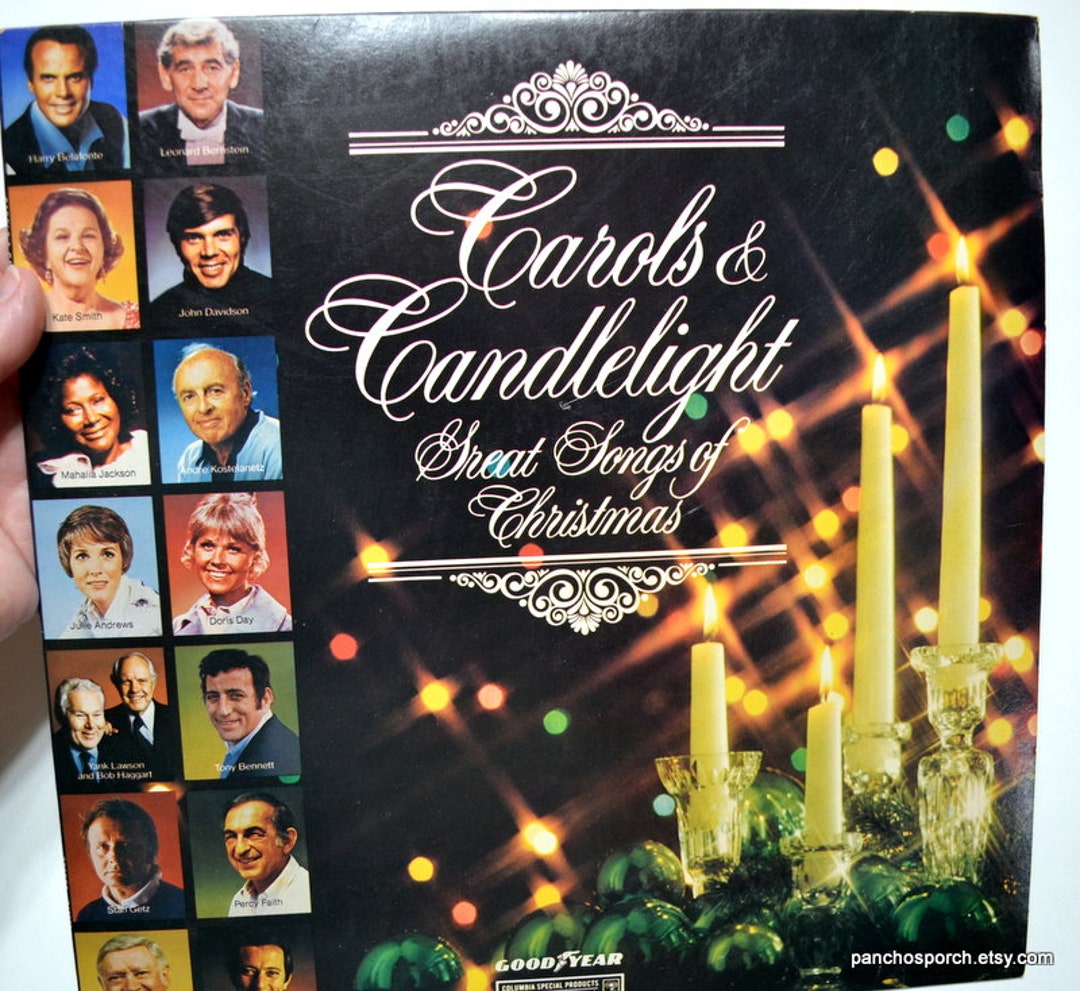 Vintage Carols & Candlelight Vinyl LP: Classic Holiday Songs Album - Etsy