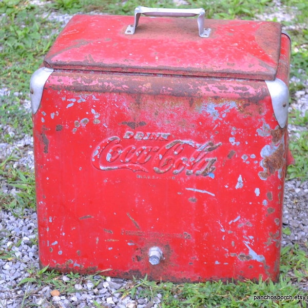 Vintage Coke Machine - Etsy
