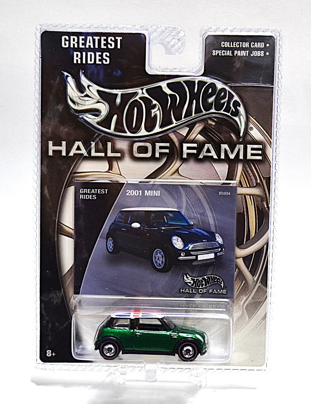 Vintage Hot Wheels Mini Cooper: 2001 Hall of Fame Diecast Toy - Etsy
