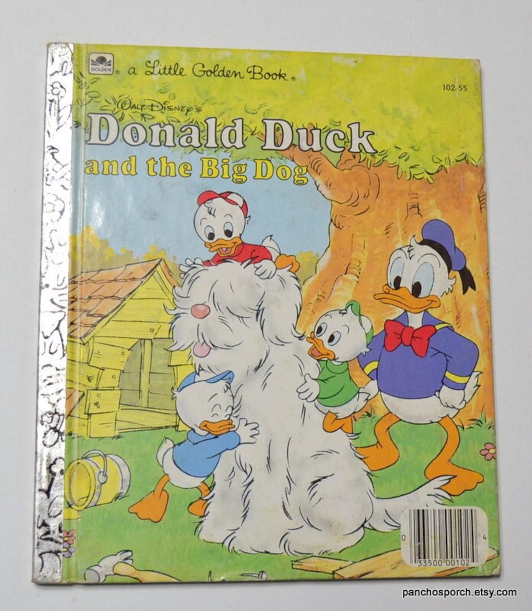 Vintage Donald Duck Little Golden Book: Big Dog, 1980s - Etsy