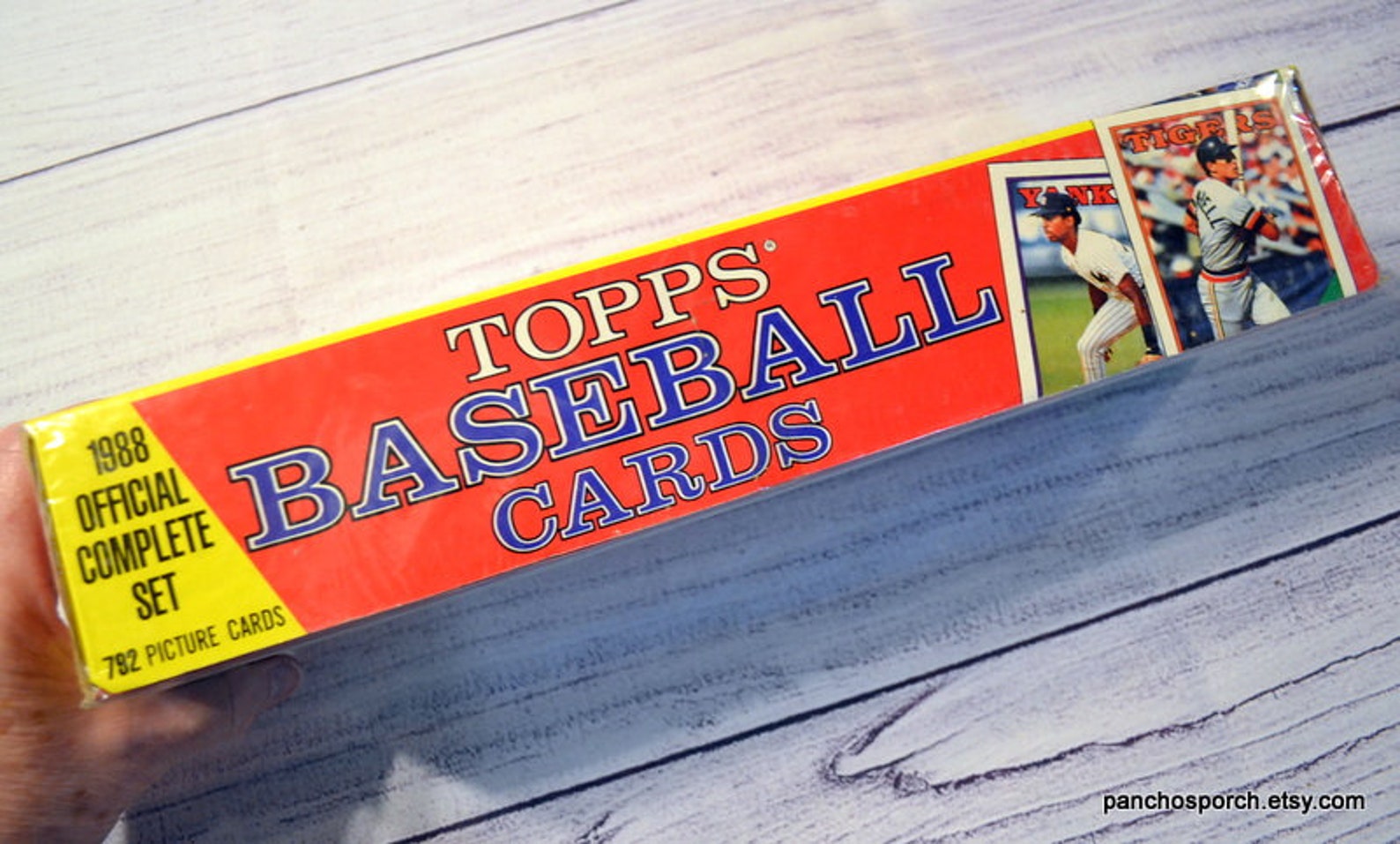 Vintage 1988 Topps Baseball Card Boxed Set Sealed Collectible - Etsy
