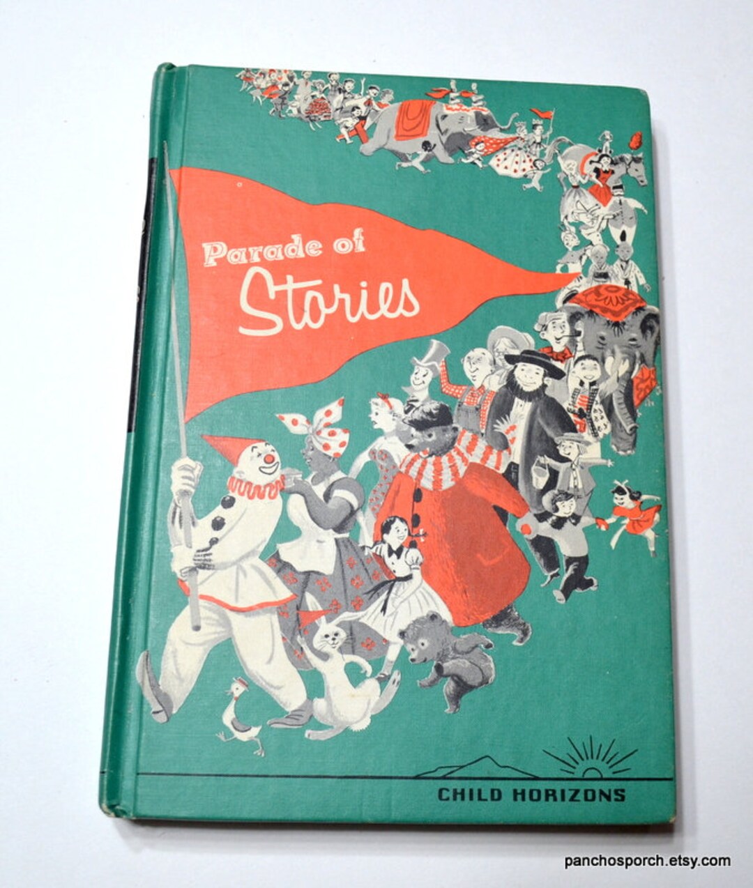 PARADE OF STORIES Book 1962 Child Horizons Illustrated Reading Book ...