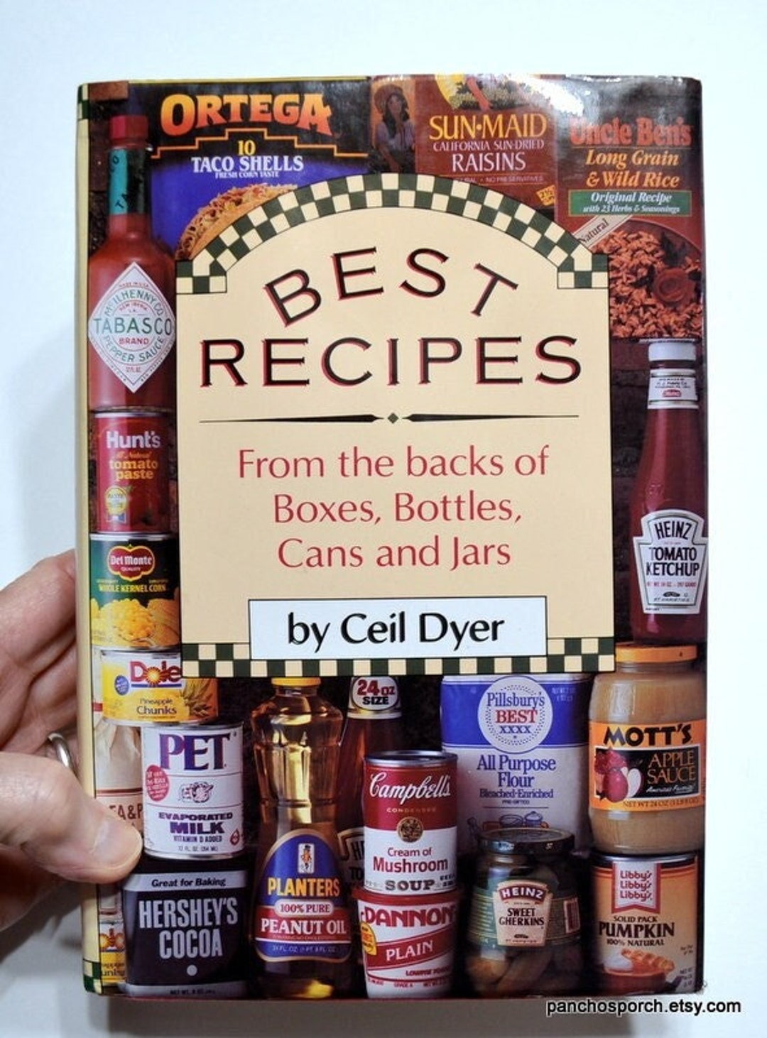 Best Recipes From the Backs of Boxes Bottle Cans by Ceil Dyer Vintage ...