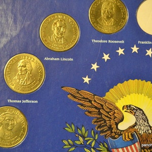 Vintage Shell Collector Coins United States Presidents 1992 - Etsy