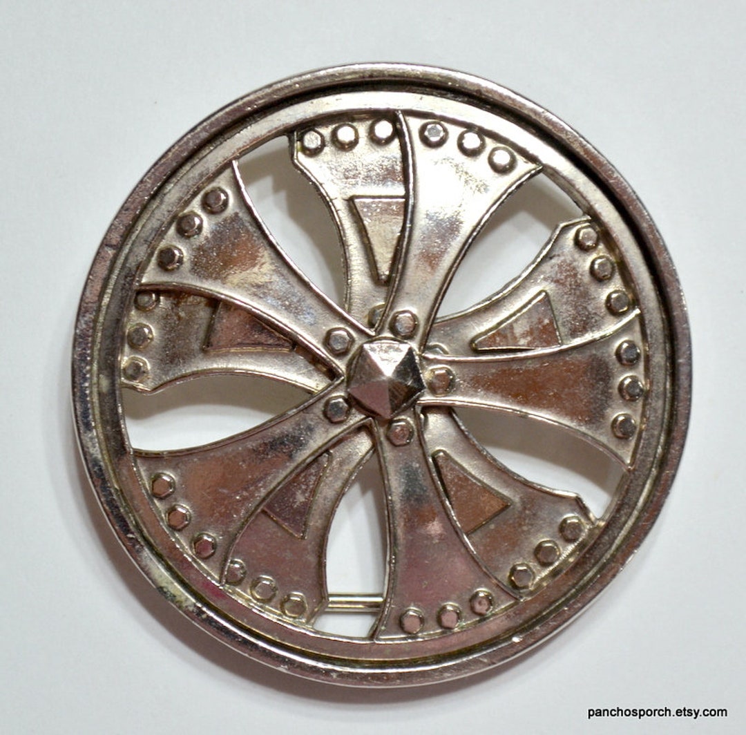 Vintage SPINNER Belt Buckle Silver Star Original Spinning Buckle 2 ...