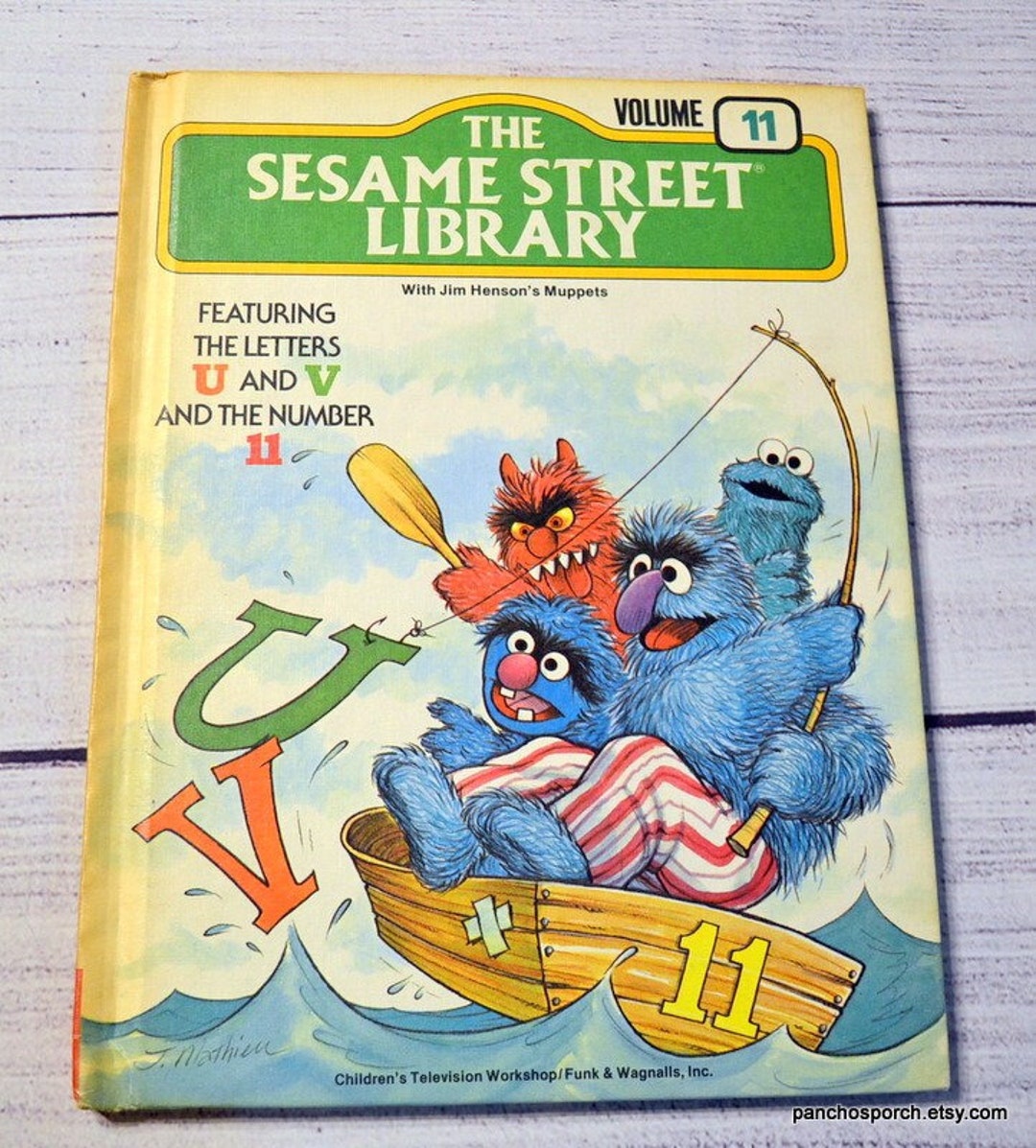 Sesame Street Library Volume 11 Jim Henson Muppets Kids Book Alphabet ...