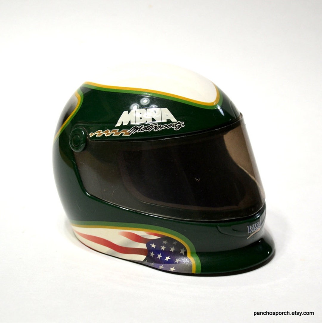 Vintage MBNA Motorsports Mini Helmet First Edition 2002 NASCAR Racing ...