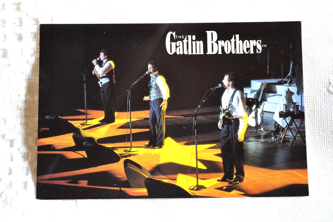 Vintage Gatlin Brothers Postcard: Myrtle Beach, South Carolina ...