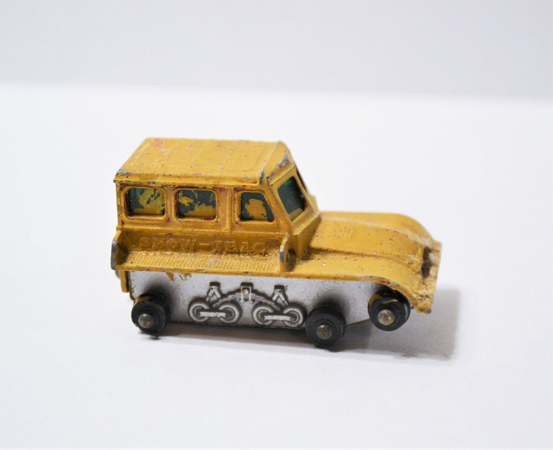 Vintage Matchbox Snow-trac Diecast Truck: Lesney Made in England ...