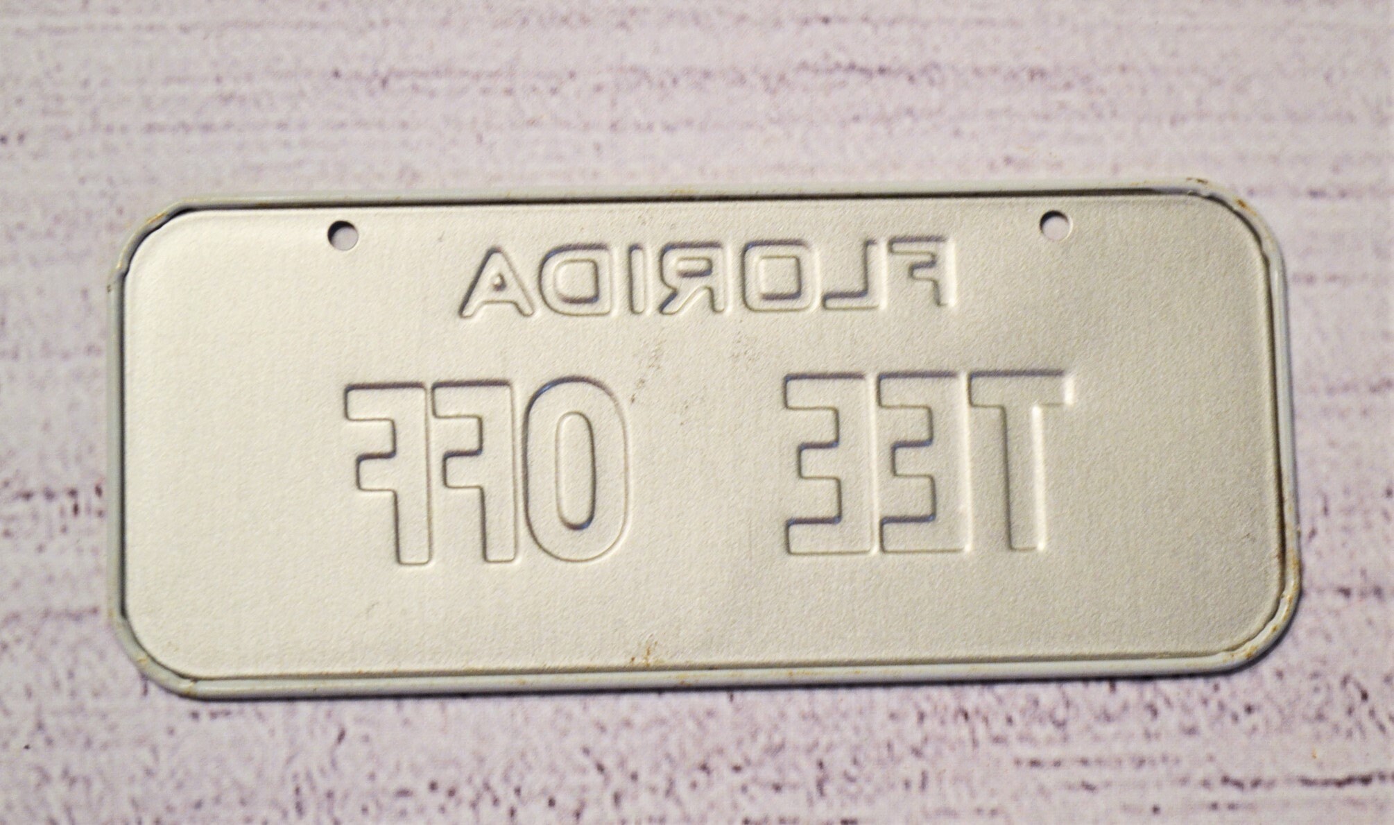 Collectibles Art & Collectibles Vintage Mini License Plate Delaware The ...