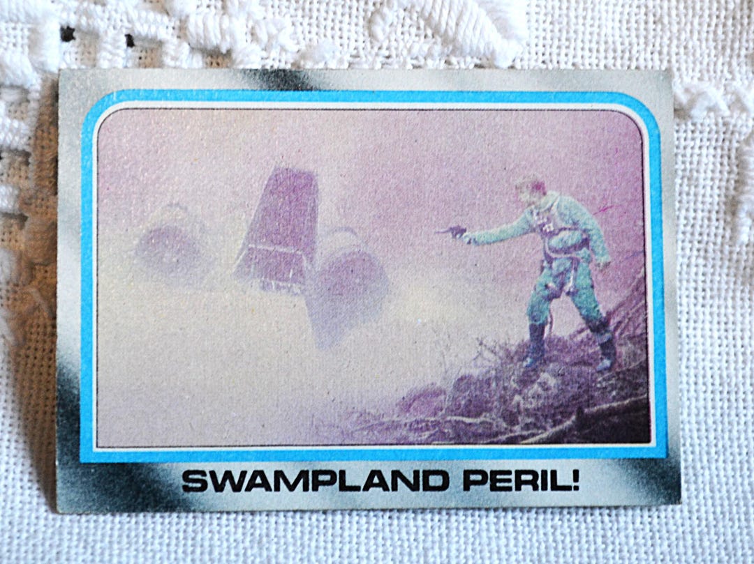 STAR WARS Empire Strikes Back Trading Card No 240 Swampland Peril Topps ...