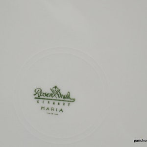 Vintage ROSENTHAL MARIA Dinner Plate Set of 4 White Embossed Roses ...