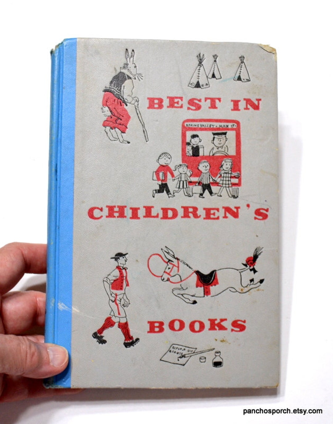 Best in Childrens Book 1960 Brer Rabbit Big Red Bus Calico Pie Classic ...