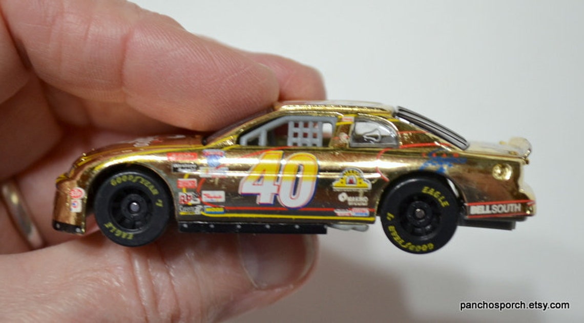 Vintage Sabco Racing Gold Transporter & Car: Sterling Martin 40 NASCAR ...