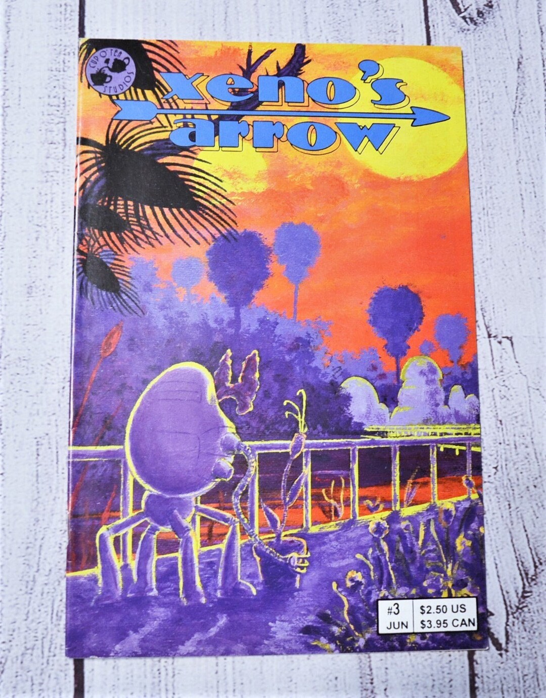 Vintage Xenos Arrow Comic Book: First Printing, 1999 No 3 - Etsy