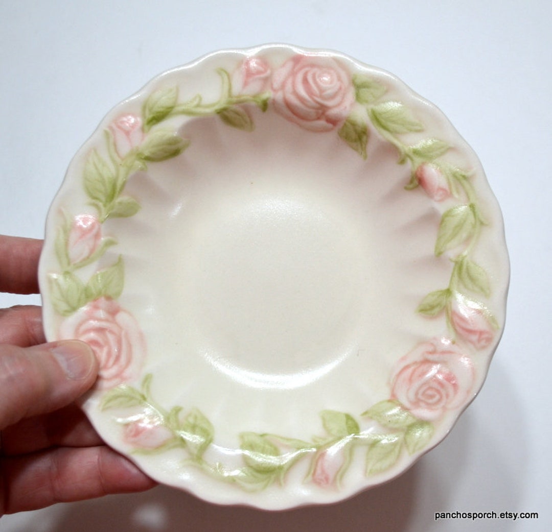 When Was Metlox Dining California Rose Pattern Vernon Ware Made