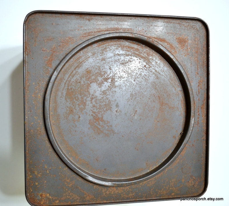 Vintage Gitana Cracker Tin Bright Soda Cracker Metal Storage - Etsy