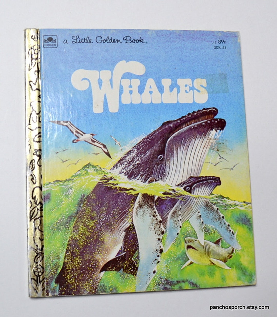 Vintage WHALES Little Golden Book by Jane Werner Watson Illustrated ...