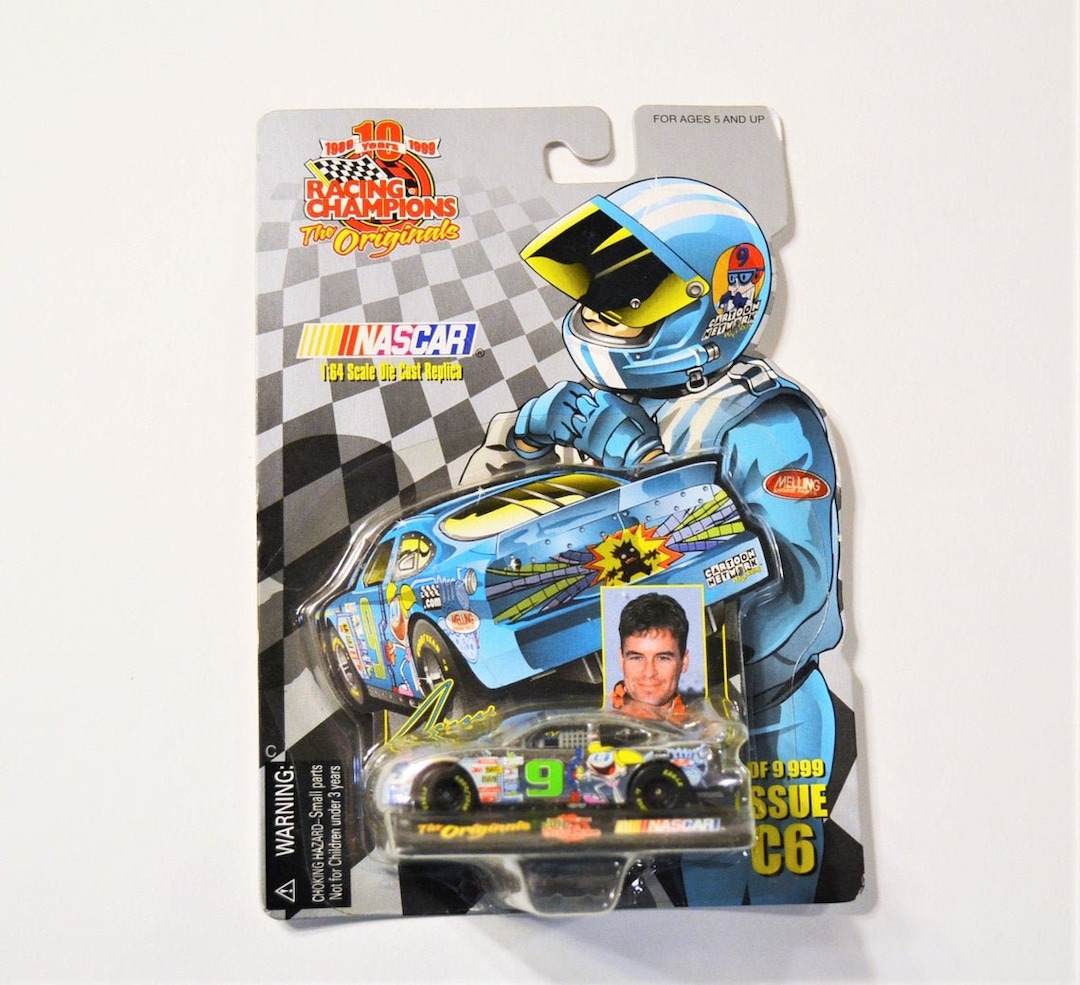 Jerry Nadeau Racing Champions 1999 Diecast Metal Car No 9 Cartoon ...