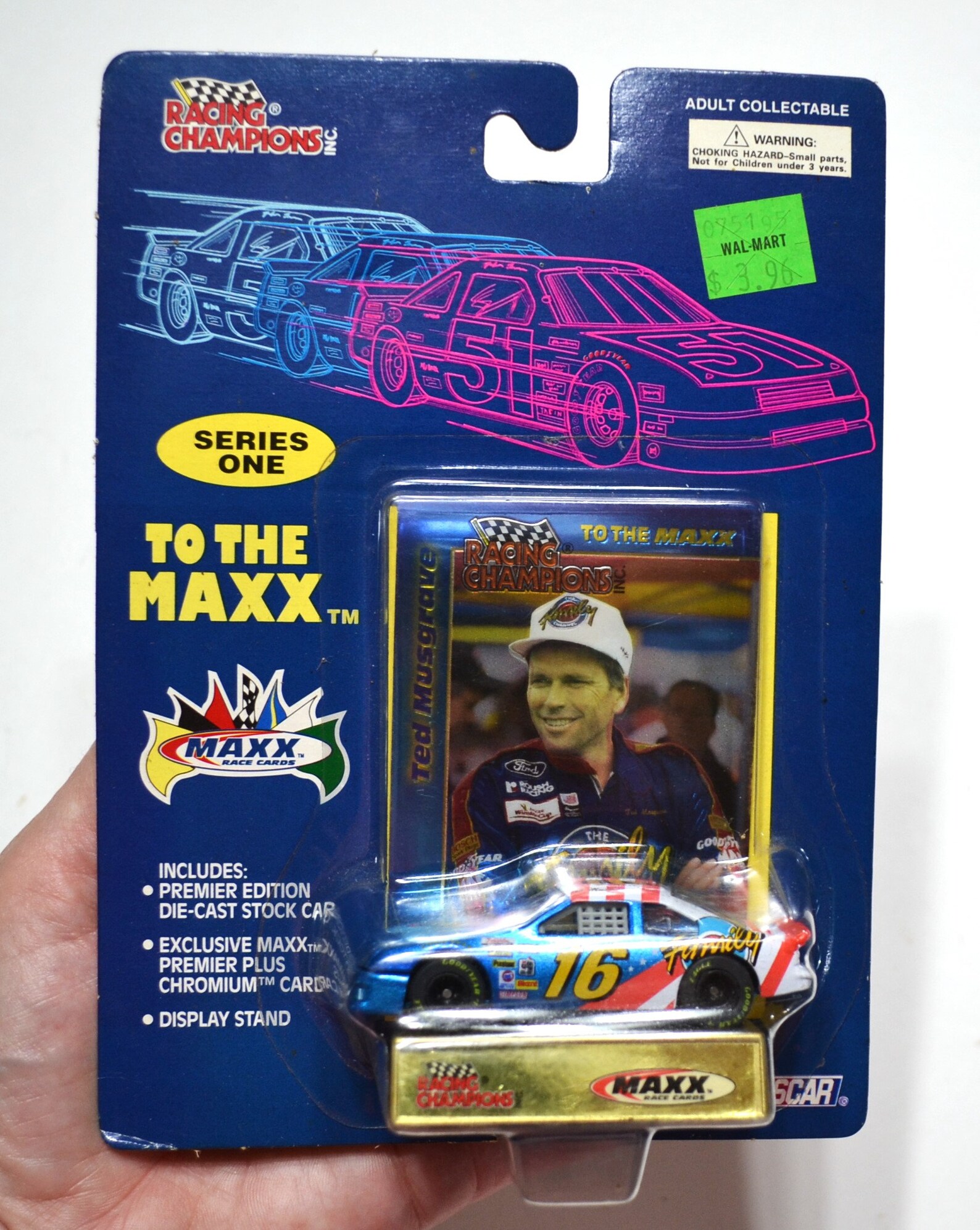 Vintage Ted Musgrave Diecast Car: 1994 Racing Champions NASCAR - Etsy