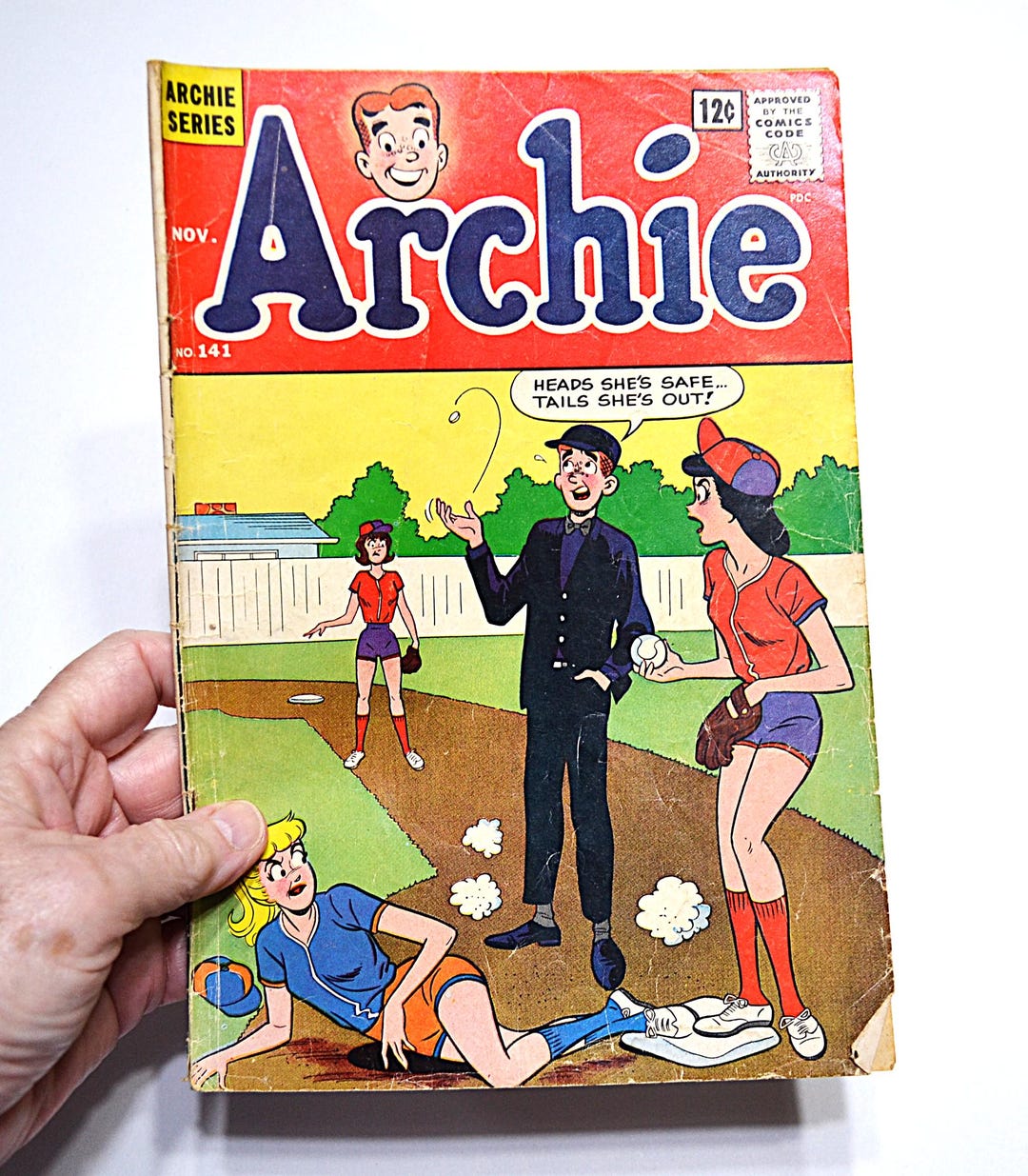 Vintage ARCHIE Comic Book, 1963 Archie Comics No. 141 Betty Veronica ...