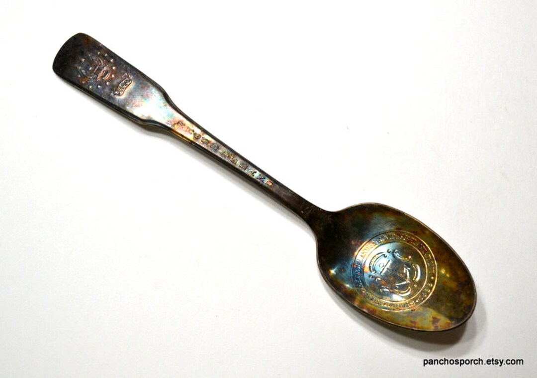 Vintage Virginia Collector Spoon: Bicentennial Silver Plate Teaspoon - Etsy
