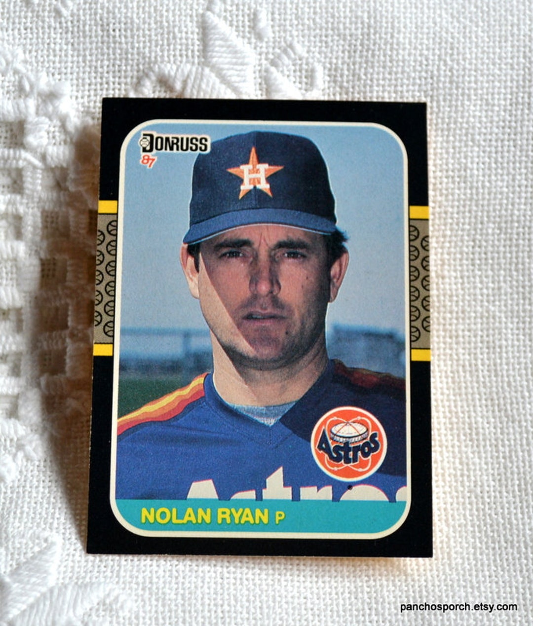 Nolan Ryan Baseball Card: 1987 Donruss Houston Astros MLB Vintage ...