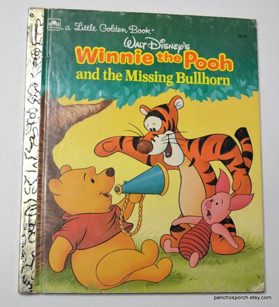 Vintage Winnie the Pooh: Missing Bullhorn, Little Golden Book - Etsy