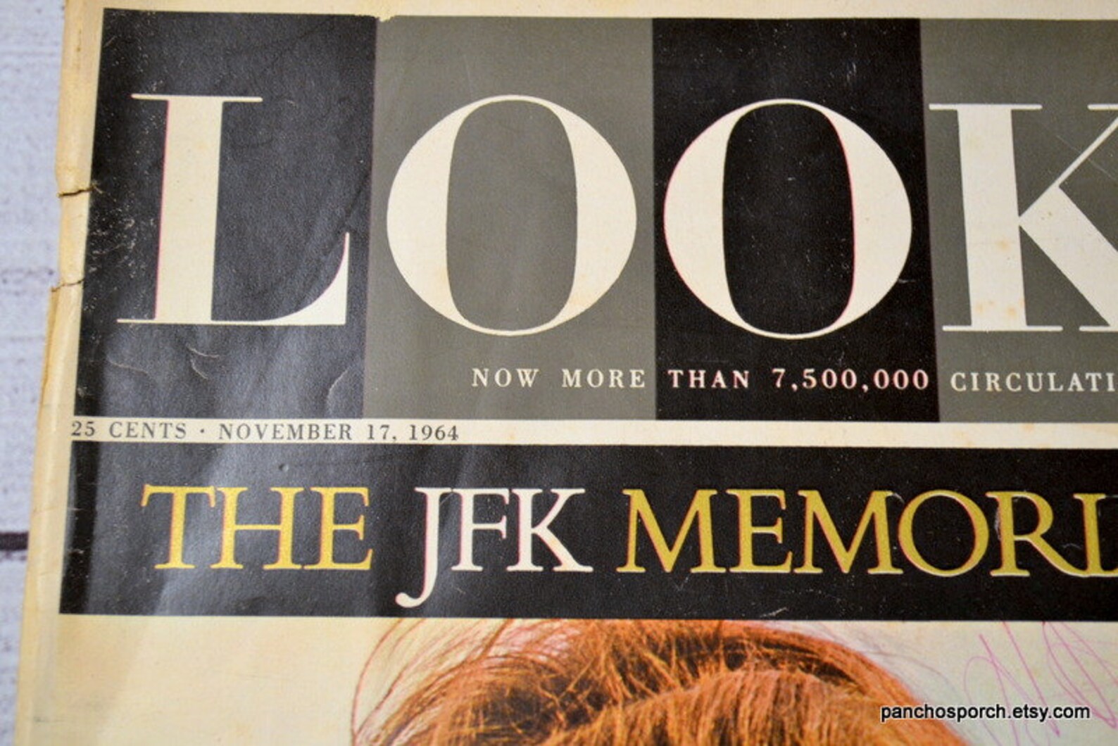 Vintage 1964 Look Magazine JFK Memorial Issue Collectible - Etsy
