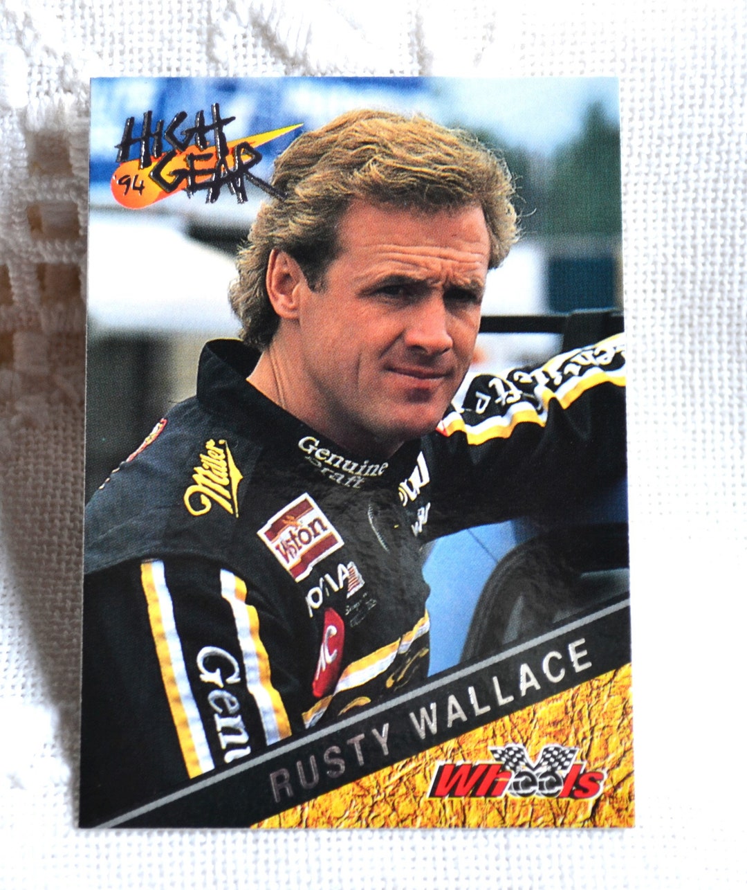 Rusty Wallace 1994 NASCAR Trading Card: Miller Racing Memorabilia - Etsy
