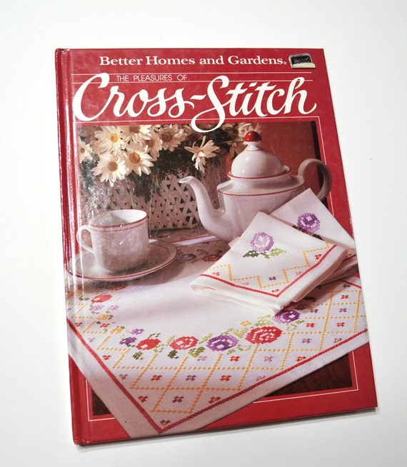 Better Homes Gardens Pleasures of Cross Stitch Patterns Charts - Etsy