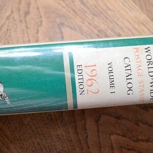 Vintage MINKUS World Wide Postage Stamp Catalog Book 1962 Edition ...